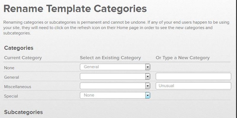 More EasyPrintUI Features: User Search & Category Renaming
